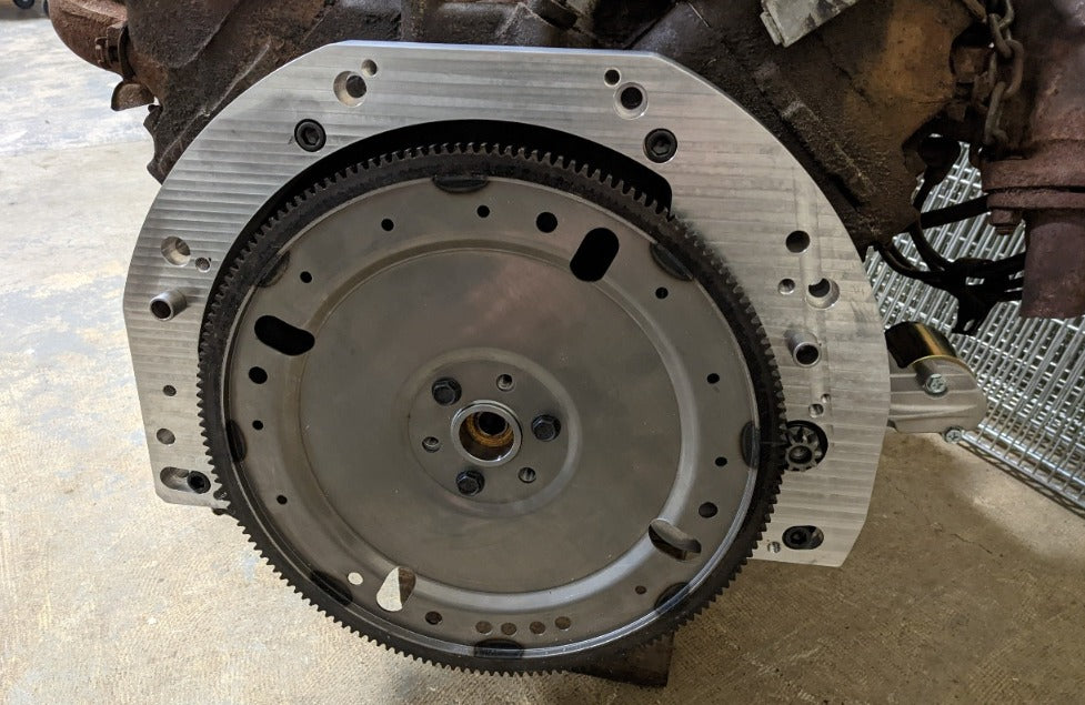 Ford Y-Block 239/252/272/292/312 to SBF (AOD) or Modular (6R80) automa ...