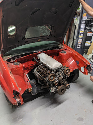 Honda J-series (Gen 1) to Subaru EJ transmission – Performance Adapters