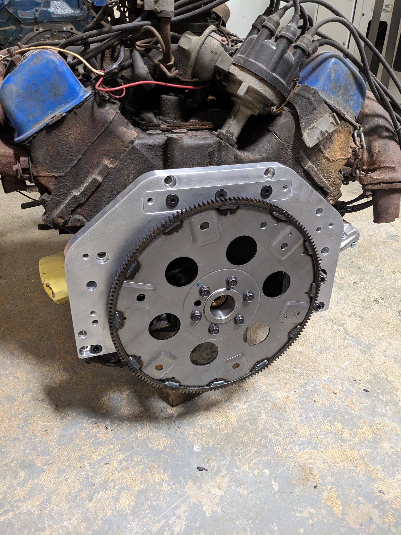 Ford Y-block 239/252/272/292/312 to Chevy V8 Auto Transmission ...