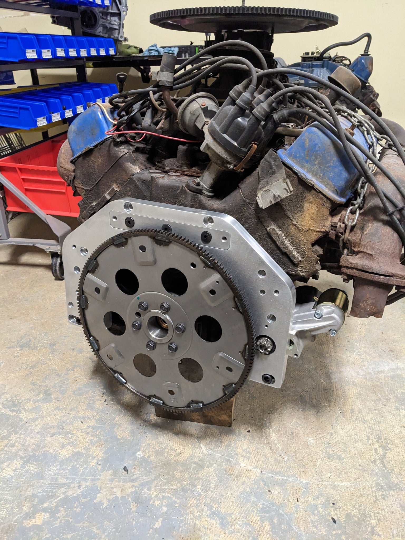 Ford Y-block 239/252/272/292/312 to Chevy V8 Auto Transmission ...